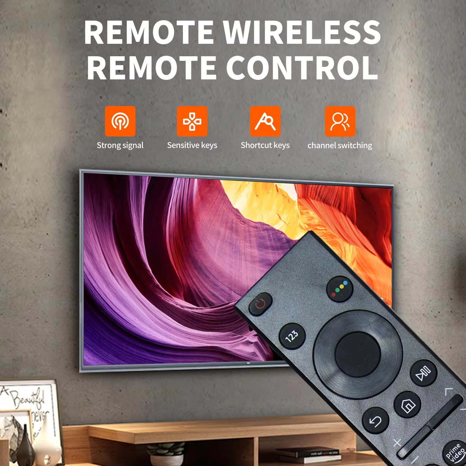 Điều khiển từ xa BN59-01358D cho tất cả TV Sam*sung, thay thế cho tất ...