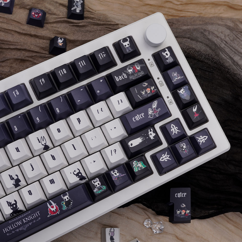 Hollow Knight Keycaps MOA Profile 130 Phím PBT Dye Thăng Hoa Aula F75 ...
