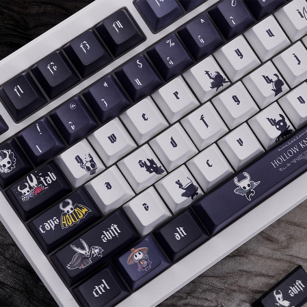 Hollow Knight Keycaps MOA Profile 130 Phím PBT Dye Thăng Hoa Aula F75 ...
