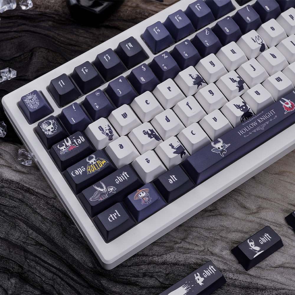 Hollow Knight Keycaps MOA Profile 130 Phím PBT Dye Thăng Hoa Aula F75 ...