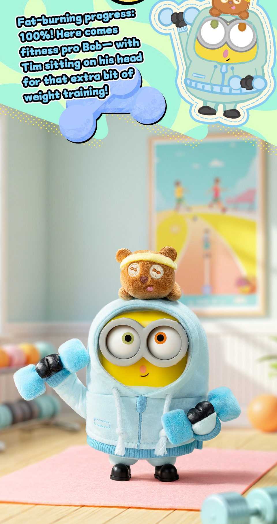 52TOYS Minions Bob & Tim – Best Buddies Forever Series Vinyl Plush ...