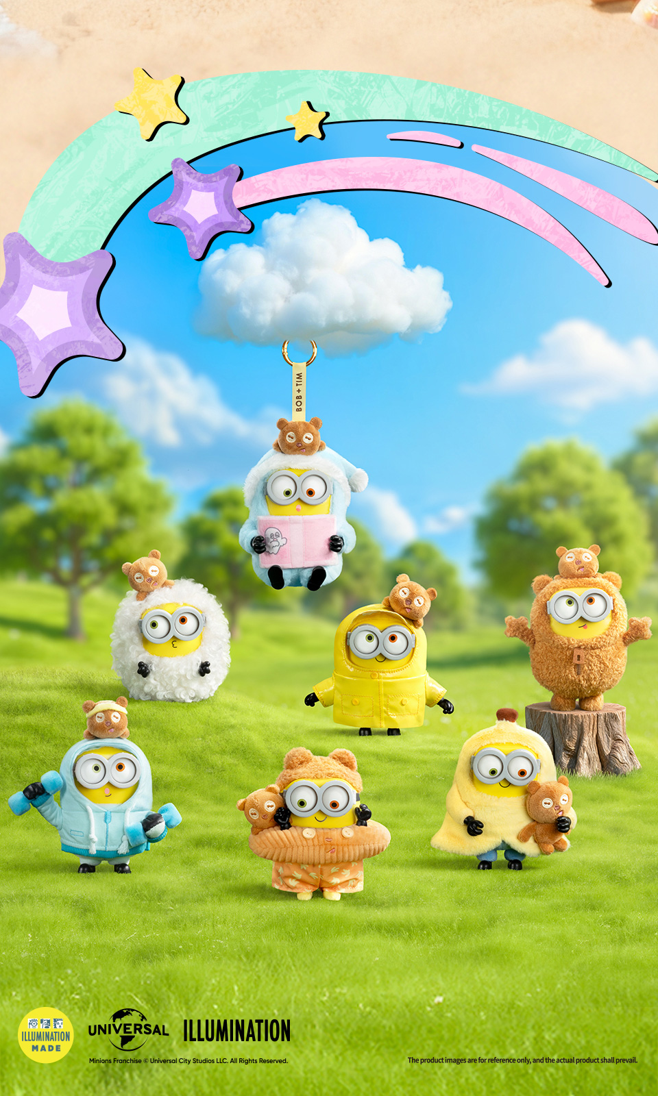 52TOYS Minions Bob & Tim – Best Buddies Forever Series Vinyl Plush ...