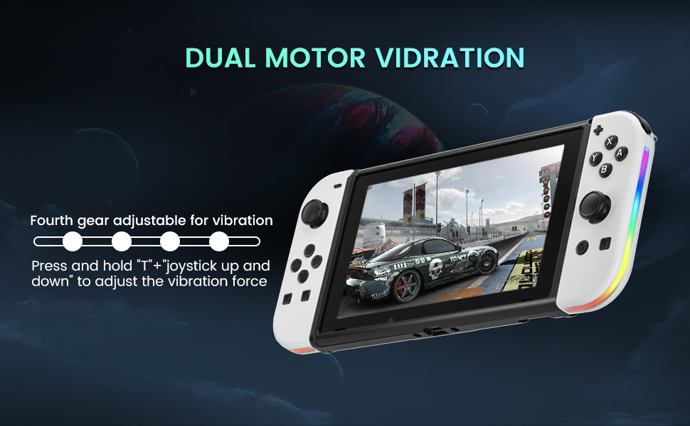 For NS Switch Joy-Con Controller Game Controller Left & Right Bluetooth ...