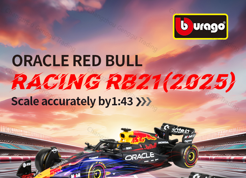 Bburago 1: 43 Red Bull 2025 RB21 #1 #11 F1 Racing Formula Xe mô phỏng ...