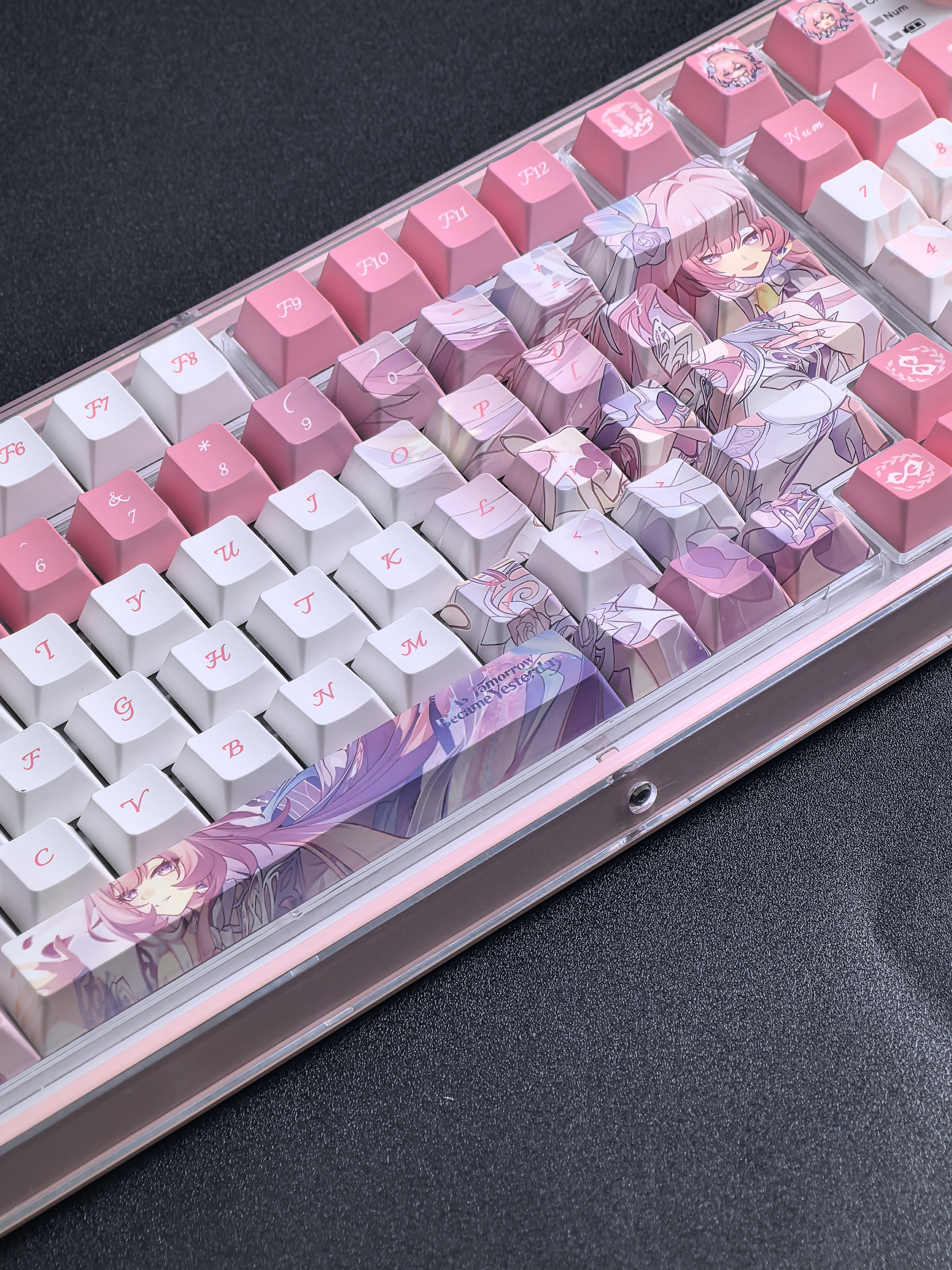 Cyrene Keycaps 120 Phím Cherry Profile PBT Wooting Aula F75 Cơ Anime ...