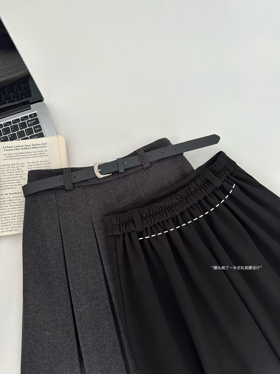 96572 Preppy Style Màu trơn Tính khí Váy mỏng hơn | Shopee Việt Nam