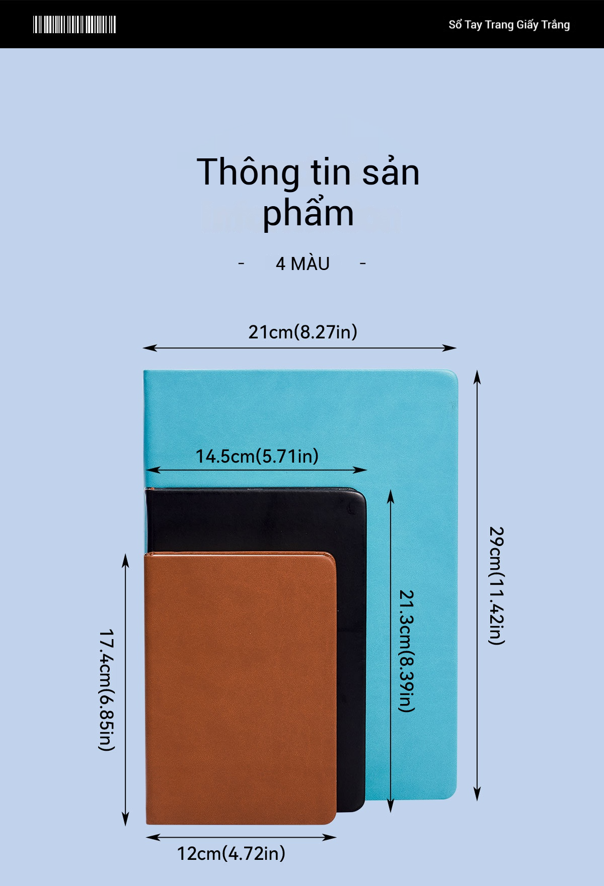 330 Tờ Siêu Dày A5 80GSM Notebook 660 Trang Da Bìa Mềm Sketchbook Nhật ...