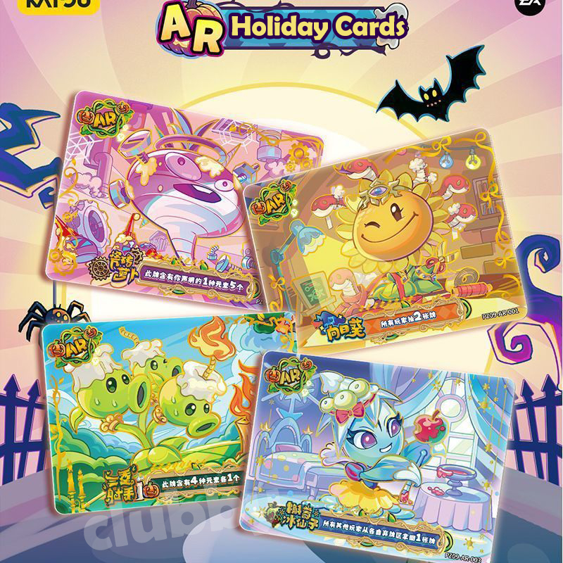 Bộ 150 card Plants vs Zombies Vol.9 thẻ GP/ZR/AR hiếm board game anime ...