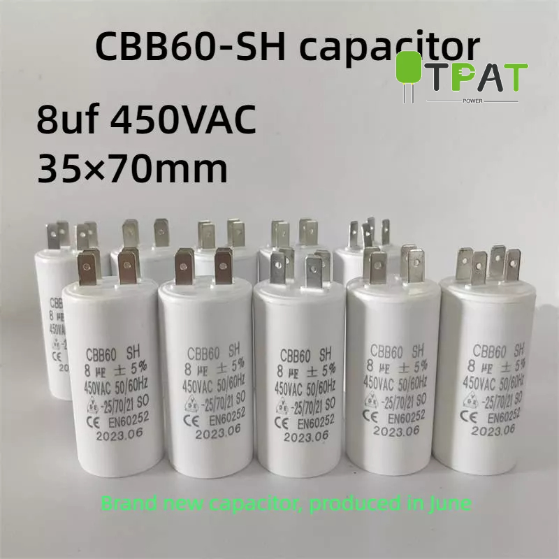 Tụ Điện Kim Loại CBB60 8uf 450VAC 4 Tháng Sáu 2023 | Shopee Việt Nam