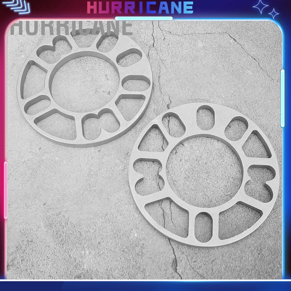 Hurricane 2 Cái 10 mm Miếng đệm bánh xe hợp kim nhôm Shims Universal ...