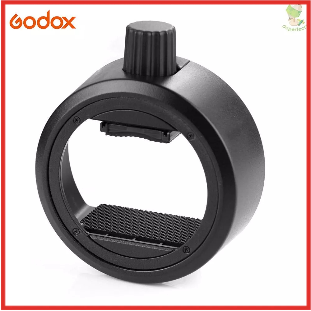 Godox S-R1 On-Camera Flash Speedlite Round Shape Adapter Ring Mount for ...