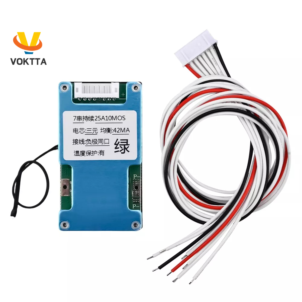 Bộ Cân Bằng Pin VOKTTA BMS 7S 24V 15A 20A 25A Lithium 18650 Bảo Vệ Tốc ...