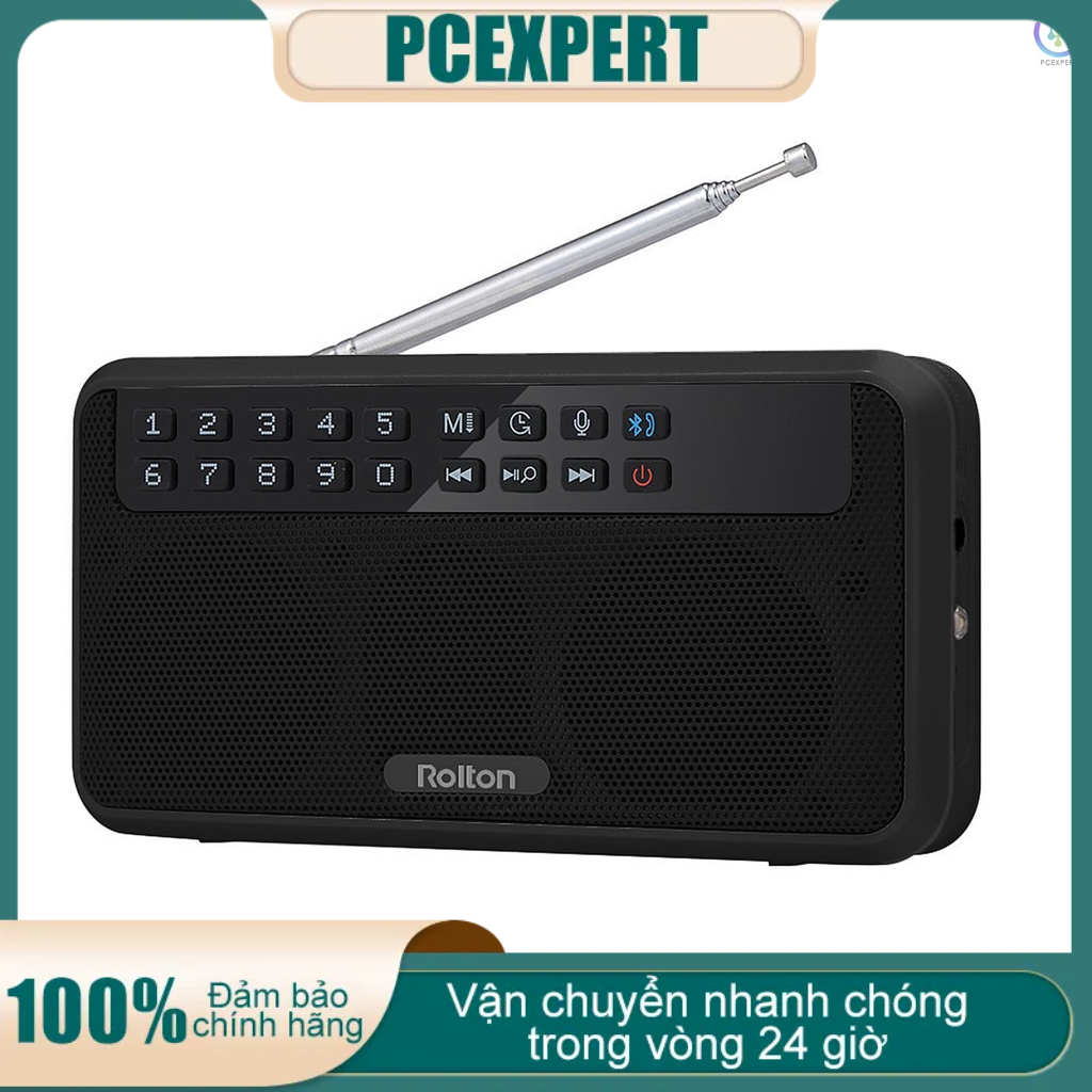 Loa Bluetooth Không Dây Rolton E500 6W HiFi Tích Hợp Đèn LED Và Micro ...