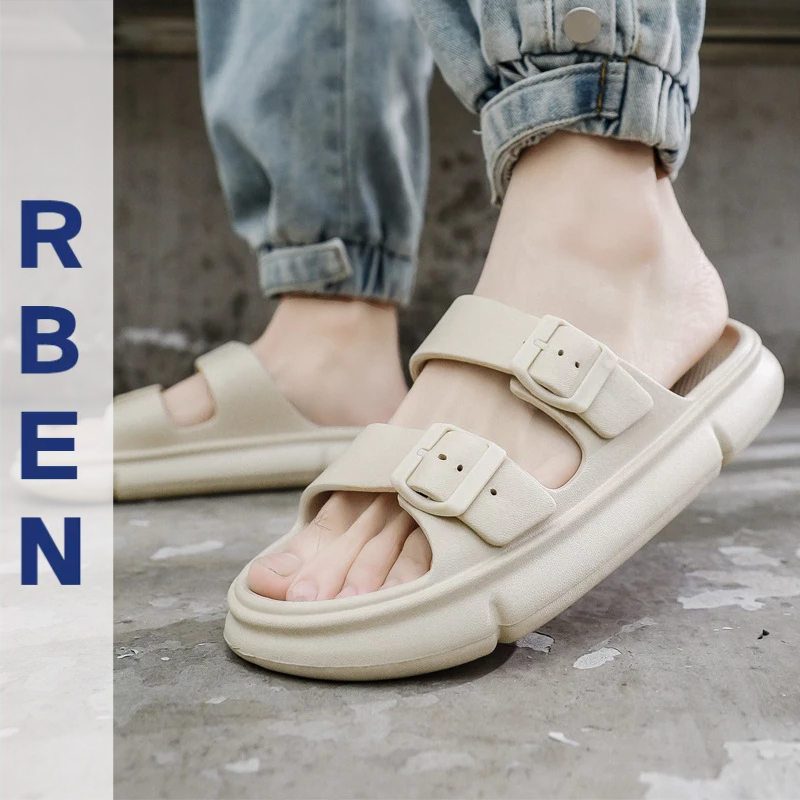 Dép RENBEN đế dày mềm mại thời trang cho nam | Shopee Việt Nam