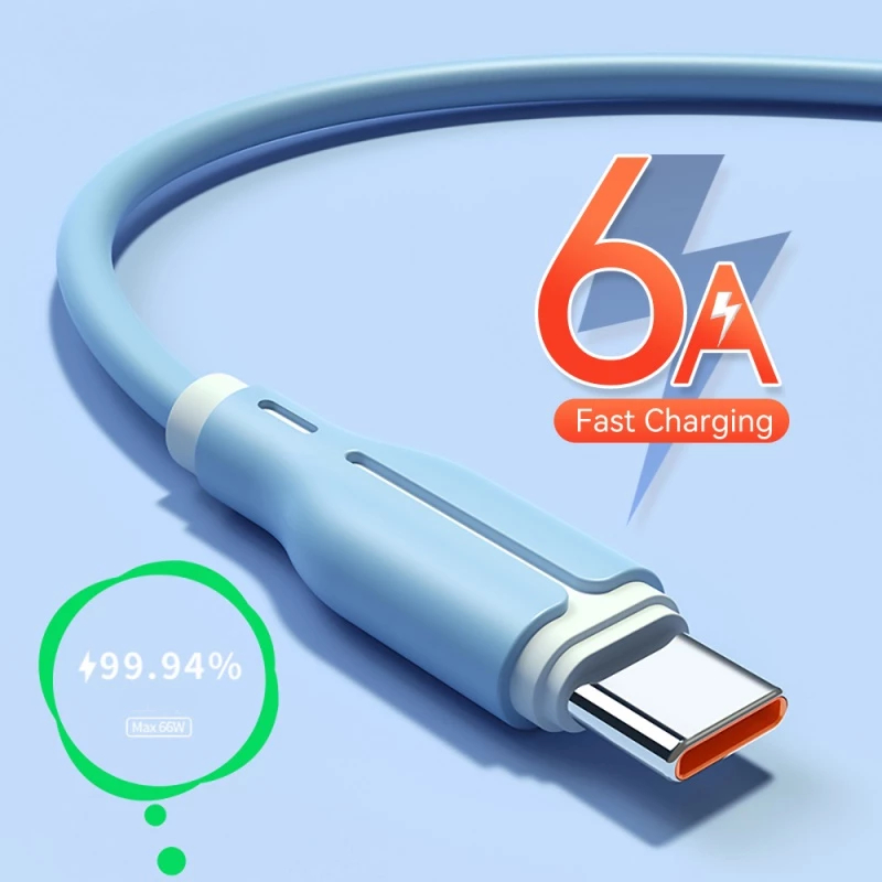 Dây Cáp Sạc Nhanh Usb C 2m 6a Type C Bằng Silicone Shopee Việt Nam