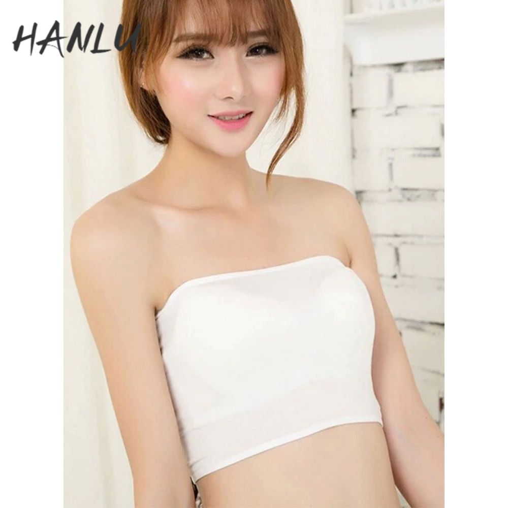 HANLU Hàng Mới Về Áo Ống Quấn Ngực Dạng Quấn Một Mảnh Phẳng Phối Ren Chống Ánh Sáng Mẫu Mới Dành ...