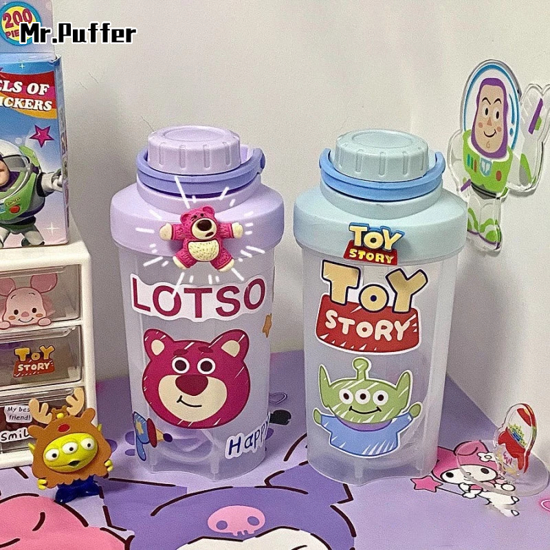 Mr.puffer ins toy story Bình Lắc Nước Bằng Nhựa Sức Chứa Lớn Dễ Thương ...