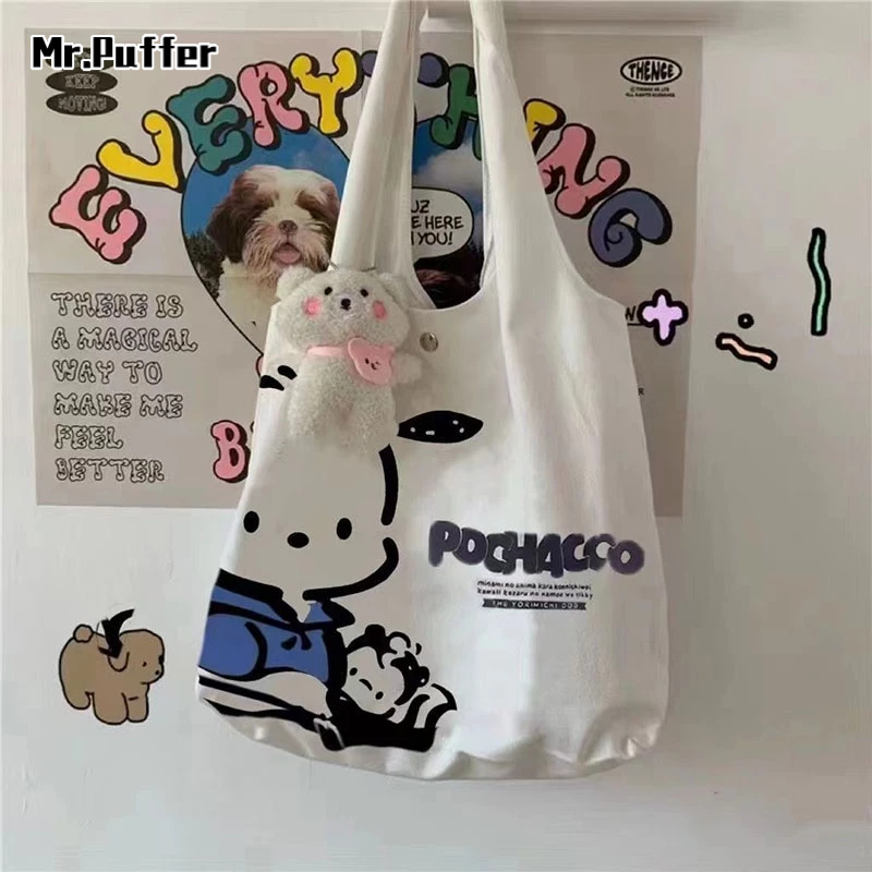 Túi vải MR PUFFER sức chứa lớn thiết kế đơn giản thời trang cho nữ ...