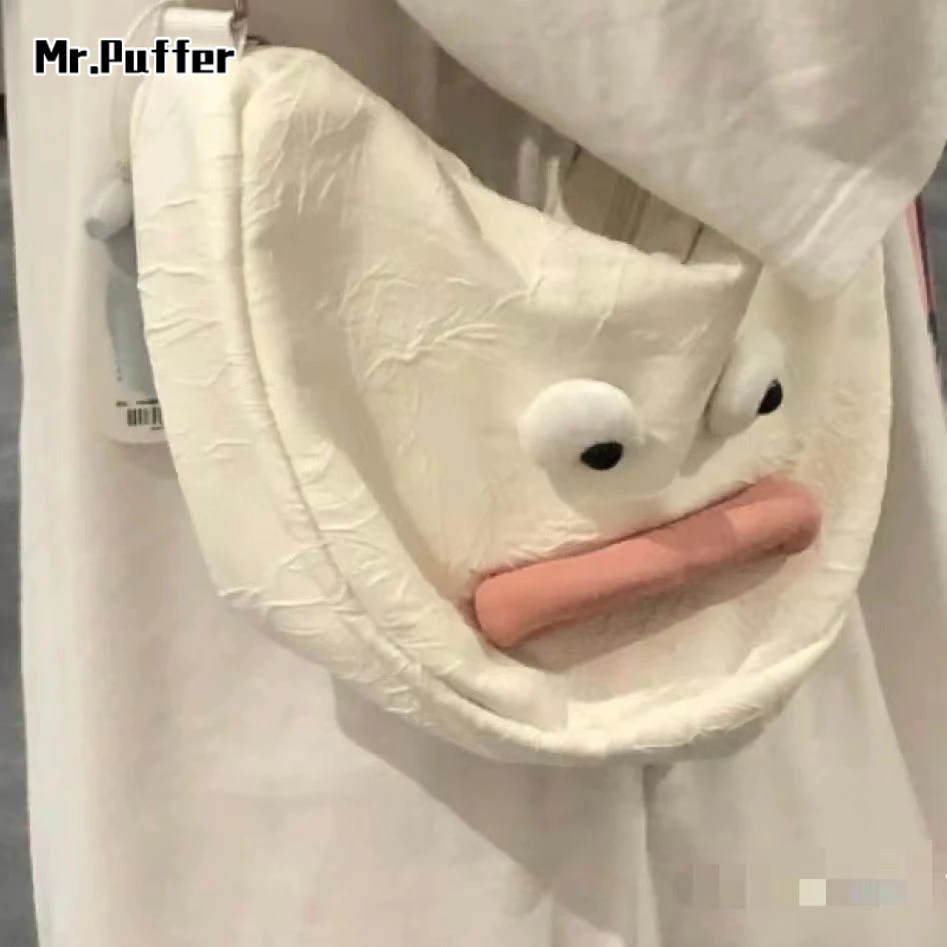 Mr.puffer Túi Xách messenger Dễ Phối Đồ Thiết Kế Vui Nhộn Phong Cách ...