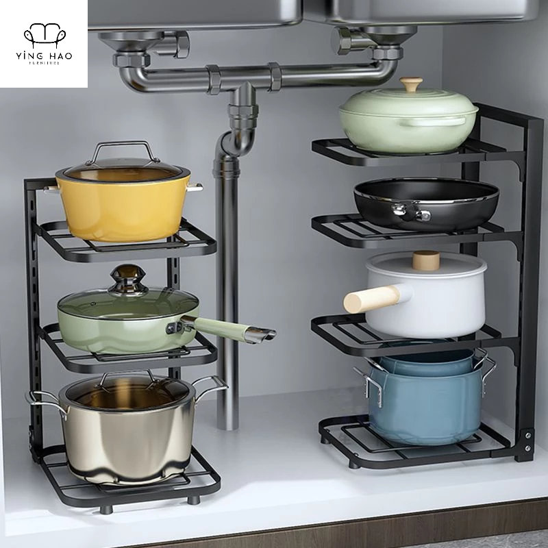 [Mã CLS2404A giảm 30k đơn 150k] YING HAO Giá Đựng Đồ Dùng Nhà Bếp Nhiều ...