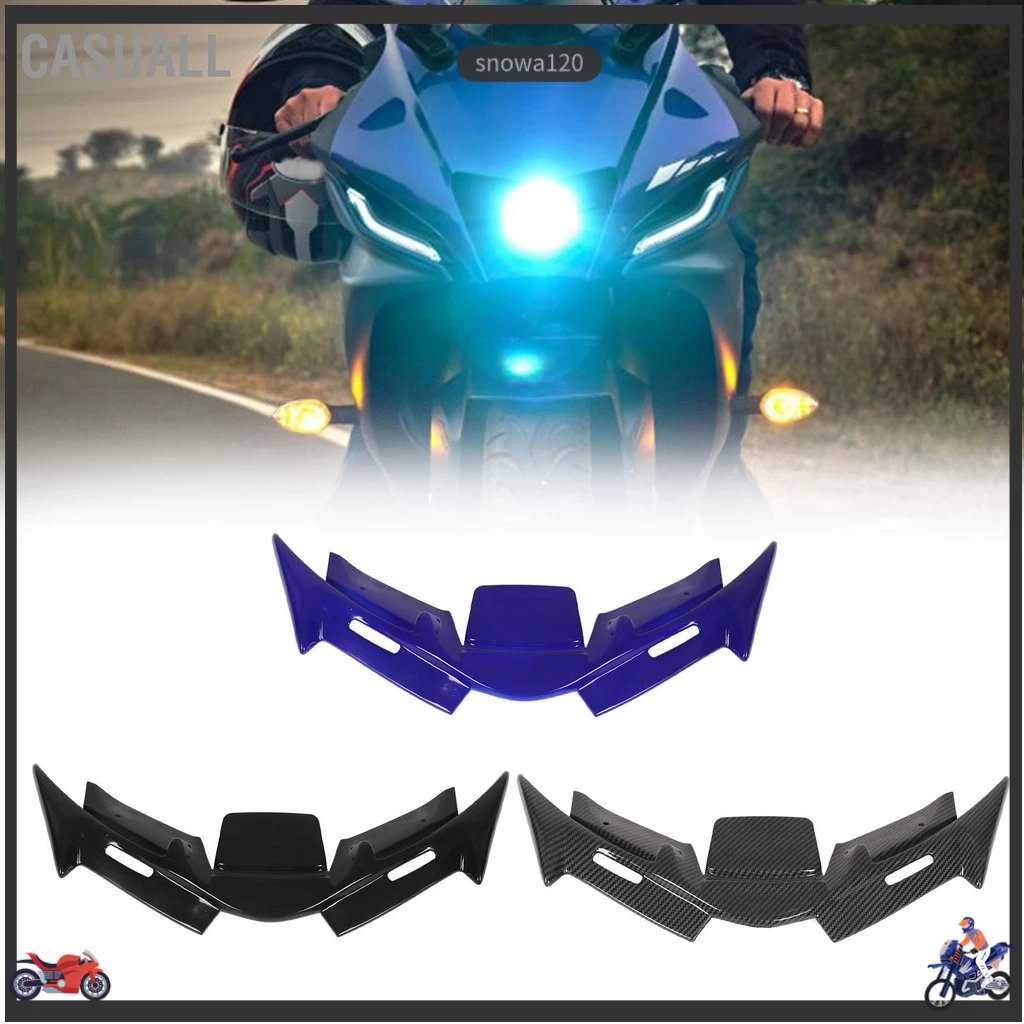 Casuall Xe Máy Trước Fairing Winglet ABS Chống Mòn Khí Động Học Cánh ...