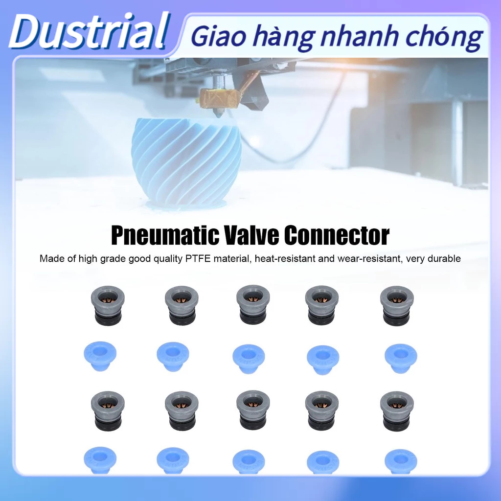 [Hàng Sẵn] Bộ 10 Đầu nối van khí nén cho máy đùn VORON Phụ kiện in 3D ...