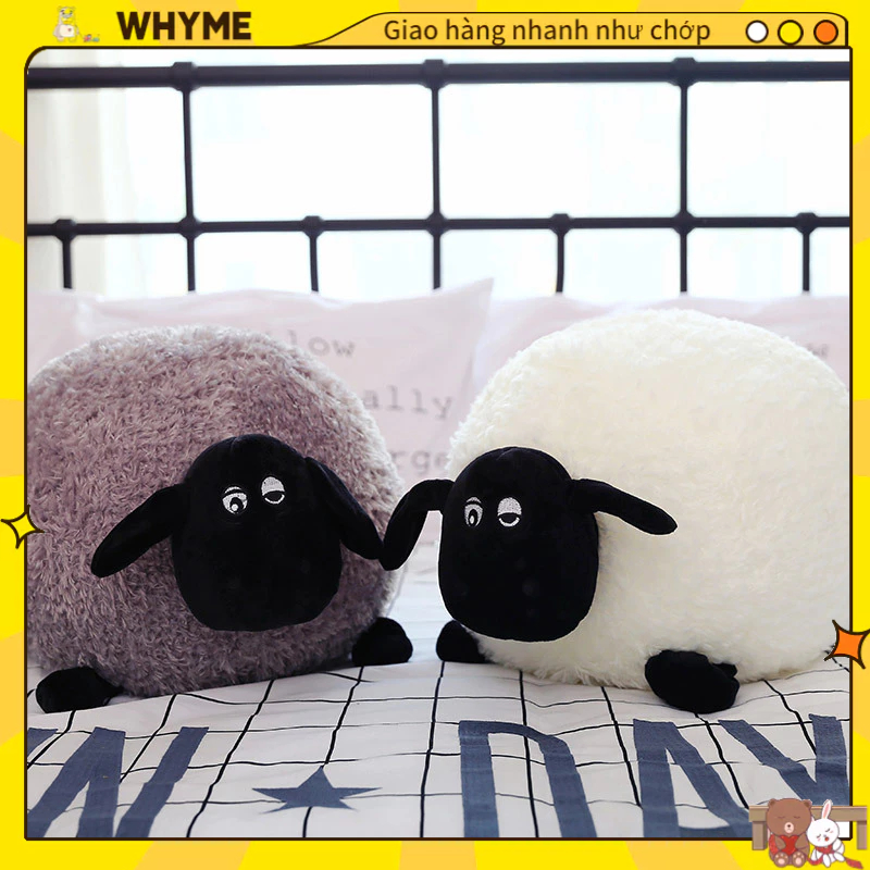 [Hàng Sẵn] Gấu Bông Cừu Shaun The Sheep Béo, Thú Nhồi Bông Cừu , Cừu ...