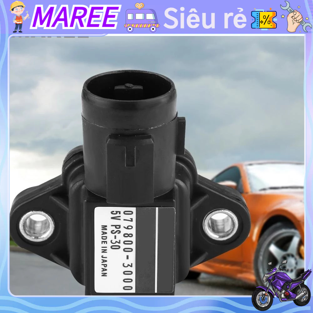 MAREE Cảm biến áp suất khí nạp MAP 079800-3000 cho Honda Civic Accord ...