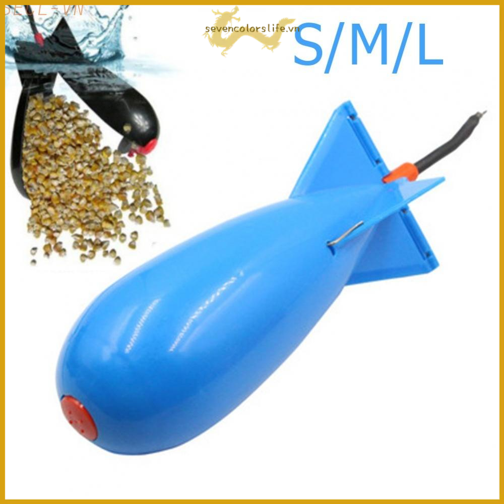 [SECL]Carp Fishing Rocket Feeder Spod Bomb Float Lure Bait Holder ...