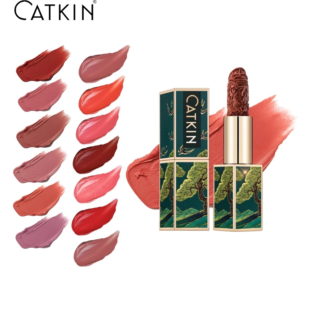 CATKIN son tint Son Thỏi lì Không Trôi Son Môi Lâu Dài Lên Tới 12H Rouge Matte Lipstick 3.6g ...