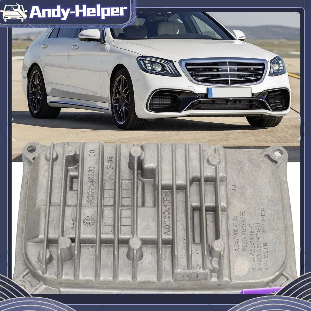 Andy-Helper Đèn Pha LED Bộ Điều Khiển Mô-đun A2479004104 Thay Thế Cho ...