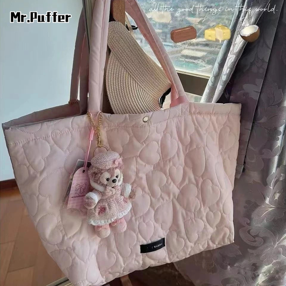Mr.Puffer Tình Yêu Dung Tích Lớn Túi Tote Mới Xuống Túi Nữ Dung Tích ...