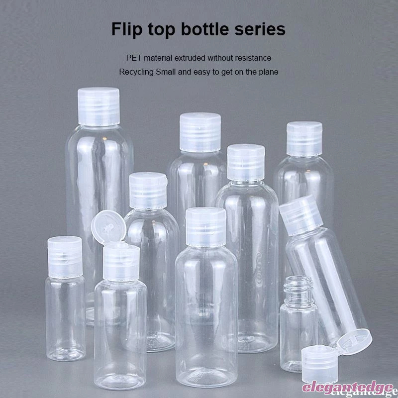 💟Elegant💟Chai Nhựa Nắp Bật 20ML/30ML/50ML/100ML/250ML Đựng Gel Rửa Tay - Chai Nhựa Pet - Chai ...