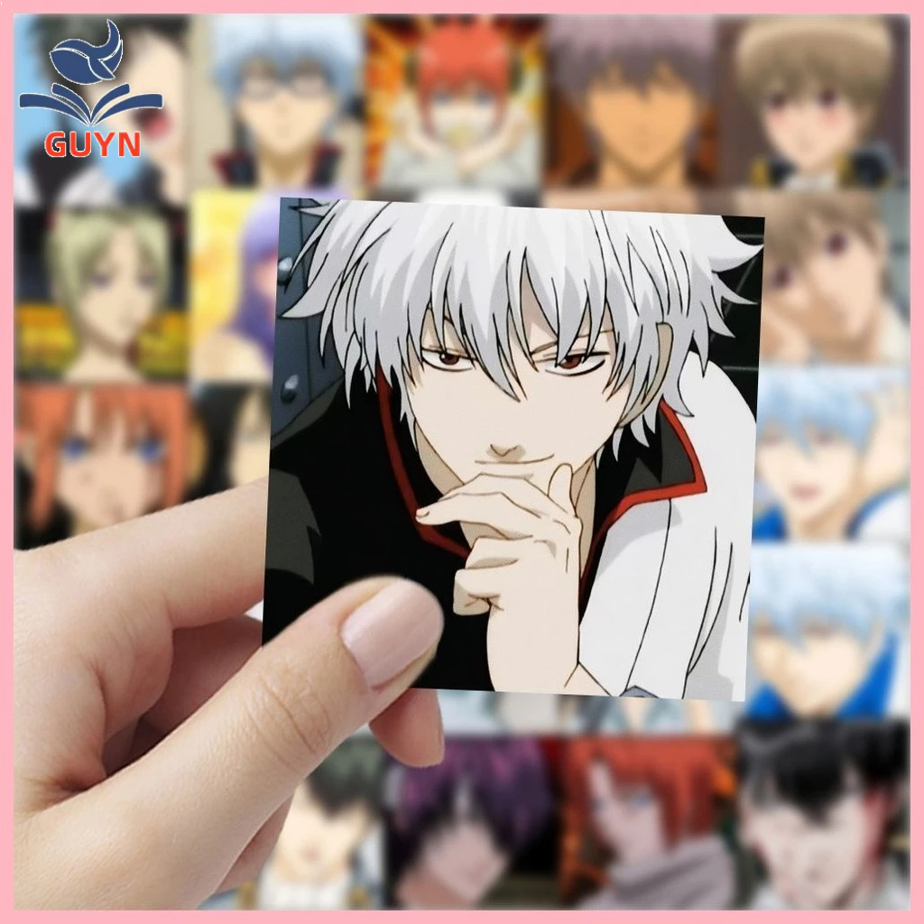 [Guyn] Sticker Gin Tama (60 Tờ) Sakata Gintoki Hoạt Hình Anime Gintama ...