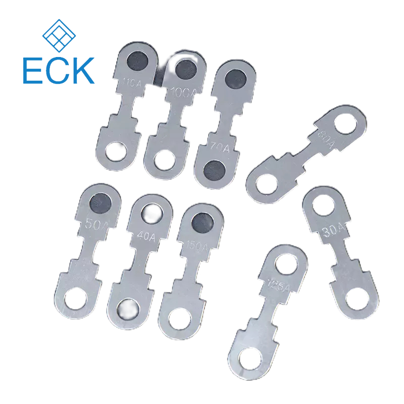 ECK 10 Cái 30A-150A 32VDC Ô Tô Ô Tô Tấm Kẽm Phẳng Tấm Cầu Chì Nhỏ Cho Ô ...