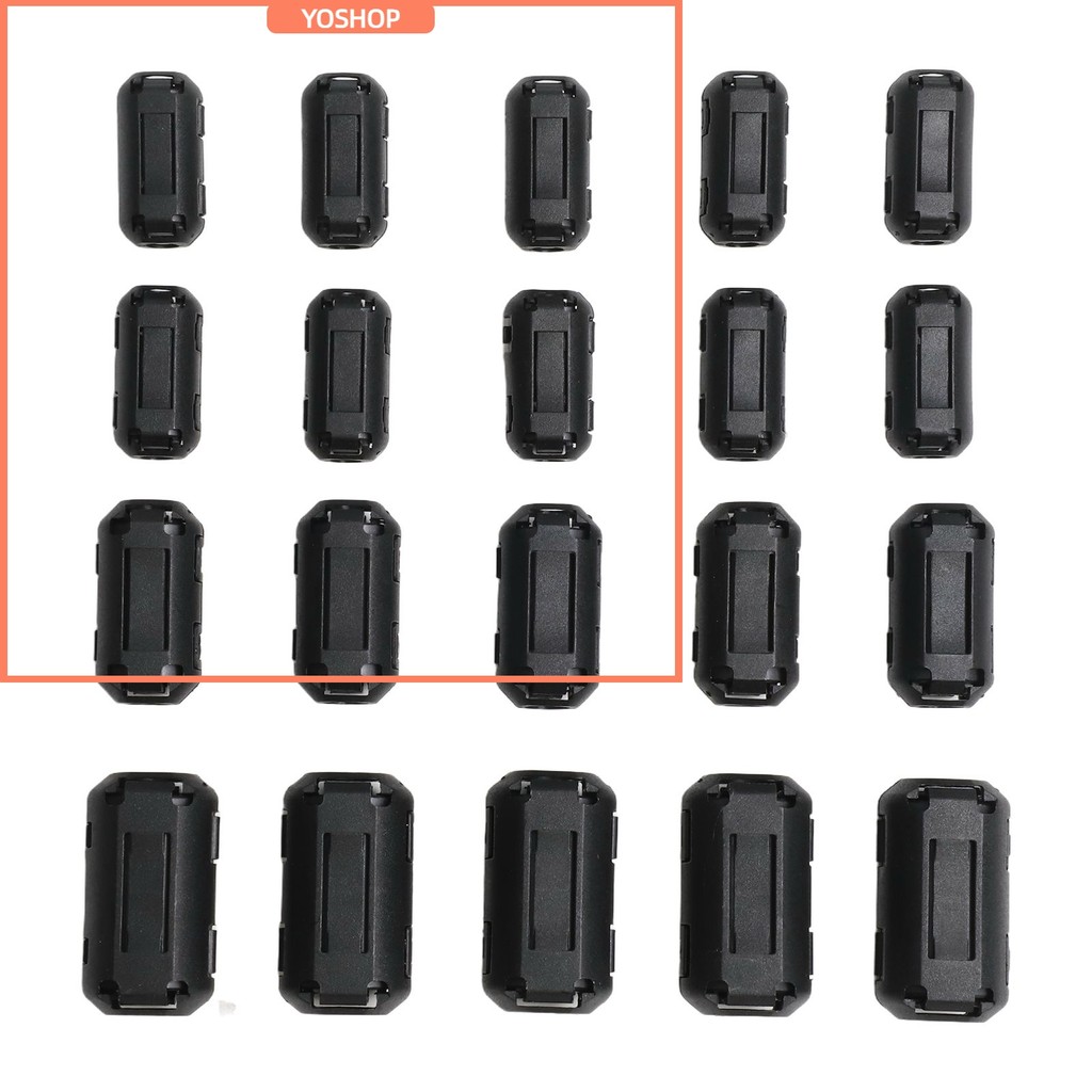 ⚡Ysp⚡20 Chiếc Lõi Ferrite Giảm Tiếng Ồn Lọc Vòng Kẹp Trên Dây Cho Cáp ...