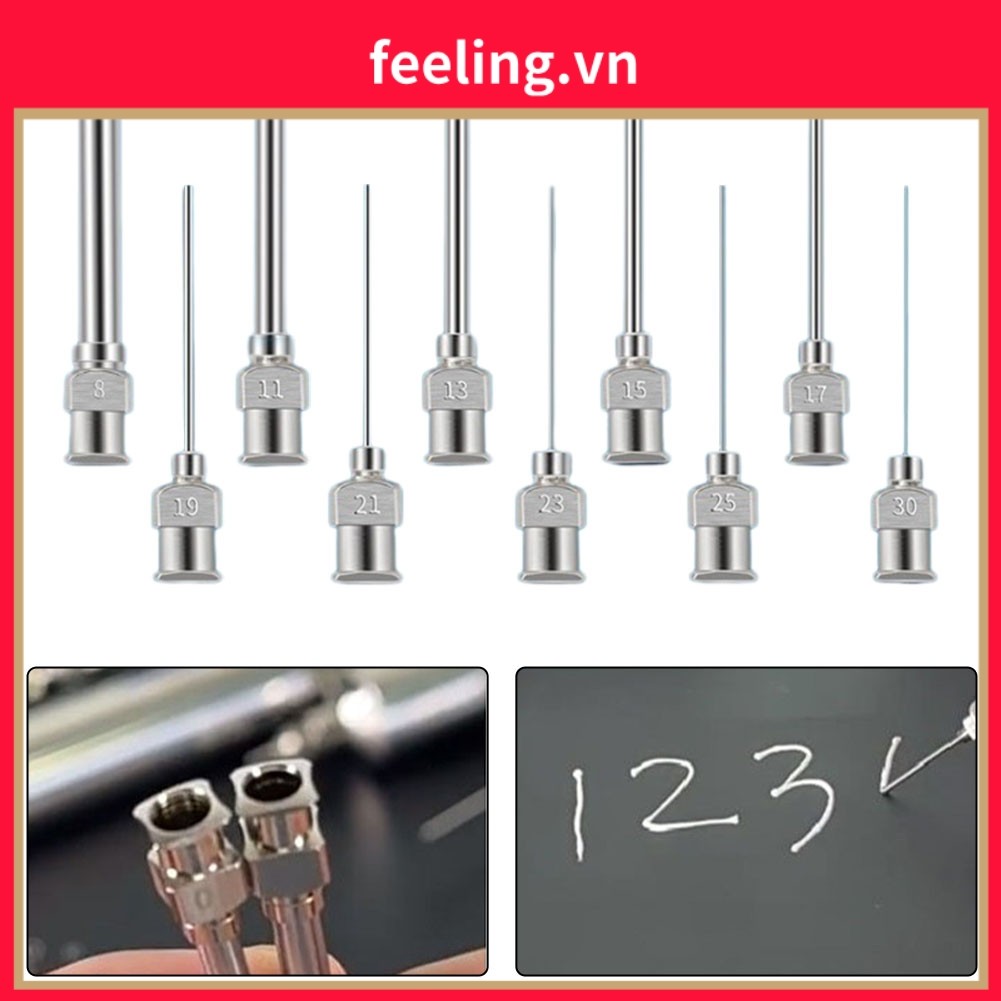 [FL] Máy pha chế thép không gỉ 25mm Kim keo công nghiệp 1 Inch 8G-30G ...