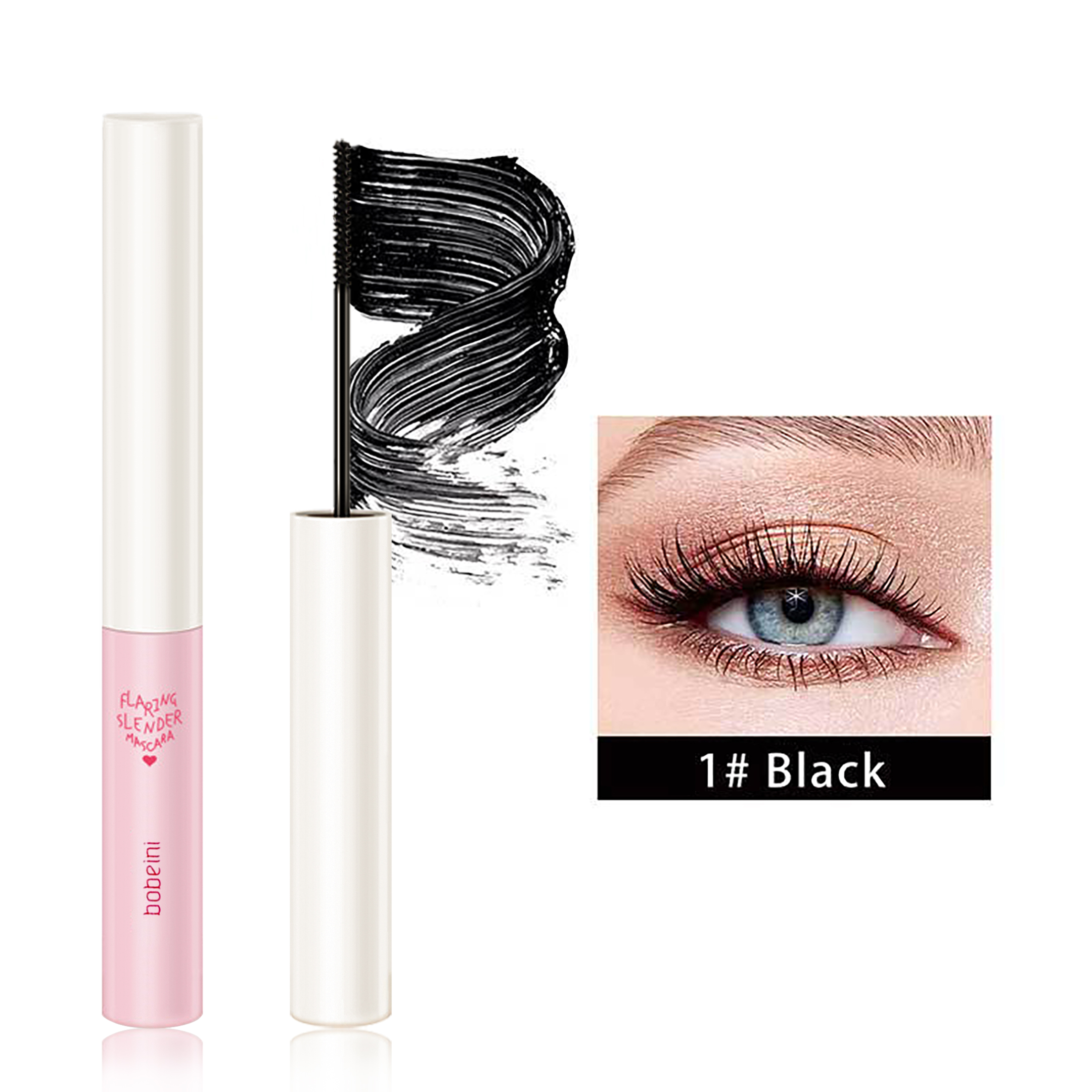 Bobeini mascara Đầu Cọ Mảnh Siêu Mịn Chống Thấm Nước Không Dễ Lem Lâu ...
