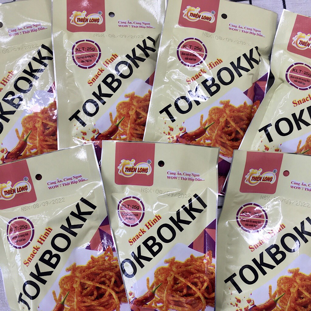 Gói Snack Cay tokbokki | Shopee Việt Nam