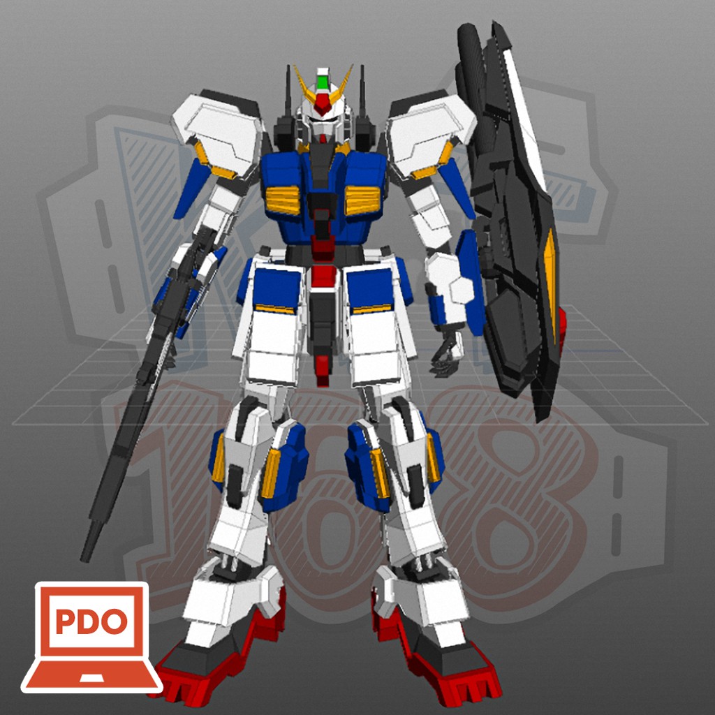 Mô hình giấy Gundam Robot RX-178 Gundam Mk II | Shopee Việt Nam
