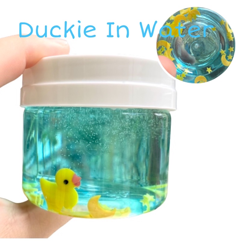 Chất nhờn ma quái Slime Duckie In Water- Chất dẻo ma thuật Slime trong ...