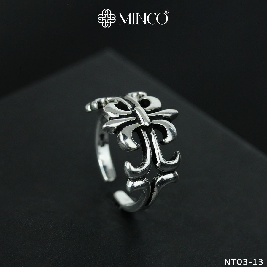 Nhẫn Chrome Heart Freesize Minco Accessories Phong Cách Cá Tính phụ kiện thời trang Dành Cho Nam ...