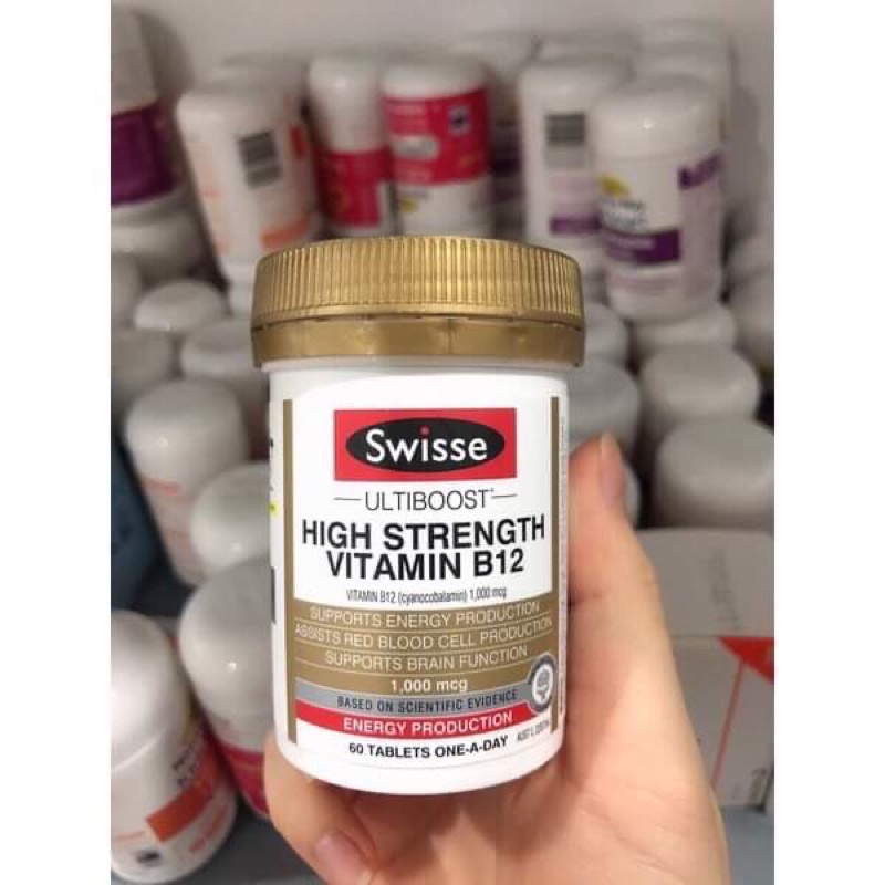 [CHÍNH HÃNG] Vitamin B12 Swisse - Swisse High Strength Vitamin B12 ...