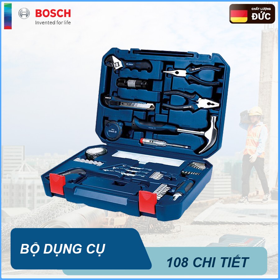 Bộ dụng cụ đa năng 108 món của Bosch 2607002788 | Shopee Việt Nam