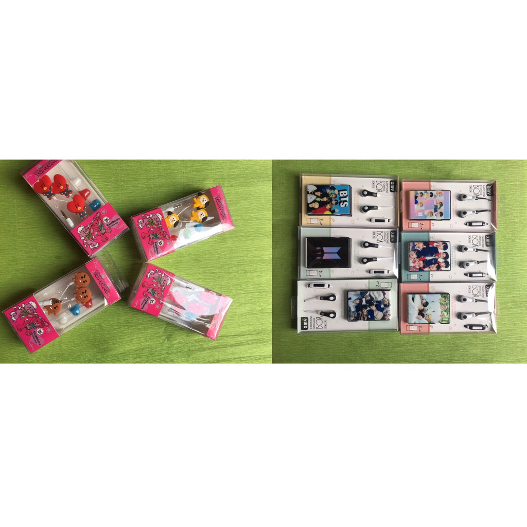 Tai phone BTS tai phone BT21 Tai nghe nhạc | Shopee Việt Nam