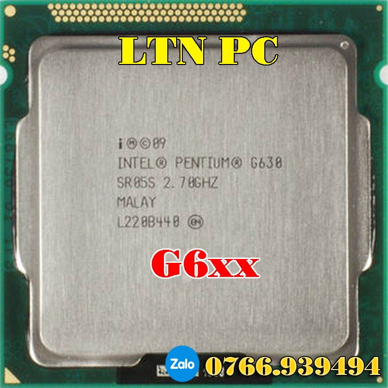 CPU, E8400, G6xx, G860, G2020, G2030, G2120, I3 2100, G3440, G32xx, I3 ...
