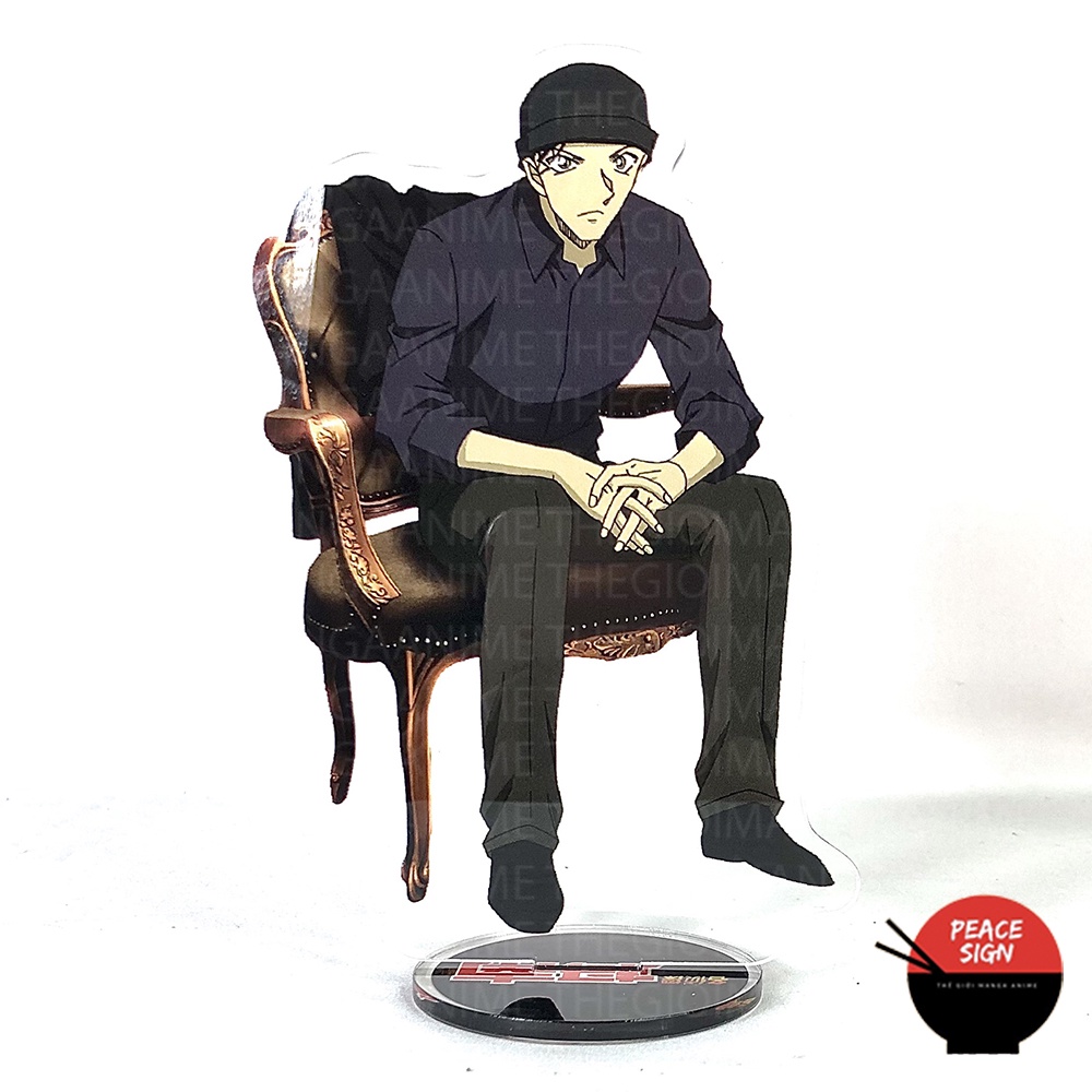 Standee DETECTIVE CONAN ver GHẾ TỰA mô hình Thám Tử Lừng Danh tượng ...