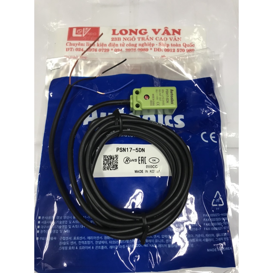 Cảm biến tiệm cận Autonics PSN17-5DN 5mm NO-NPN 12-24VDC | Shopee Việt Nam