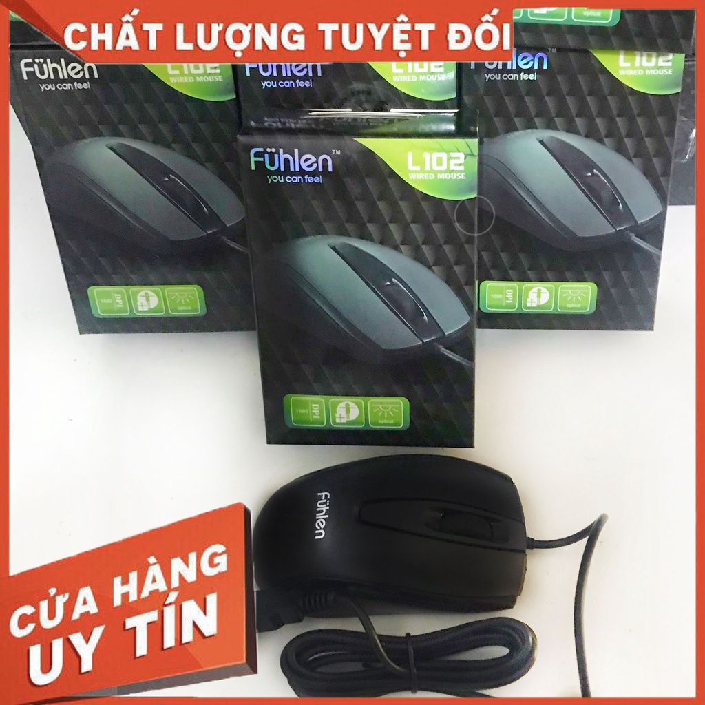 Chuột Fuhlen L102 chính hãng | Shopee Việt Nam