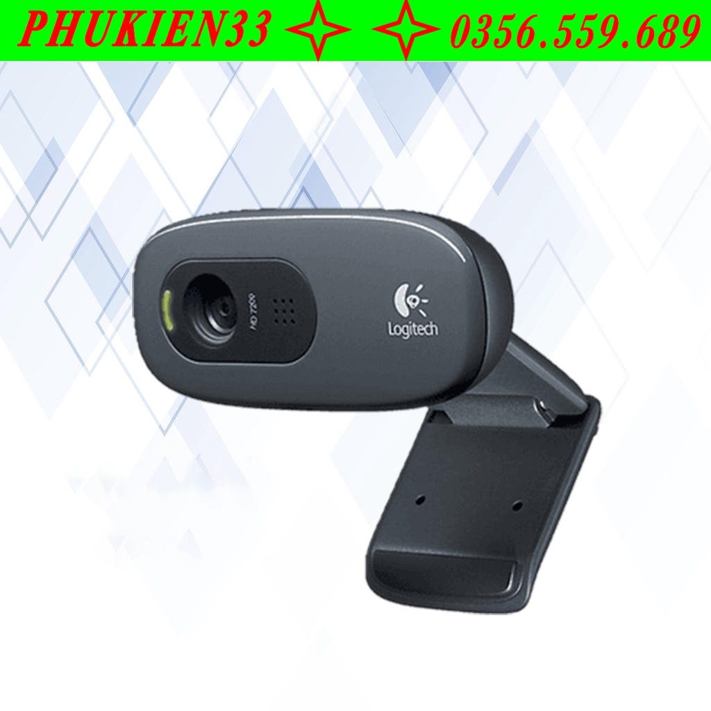 Webcam Logitech C270 Nhỏ gọn, linh hoạt cho Android TV Box, Laptop ...